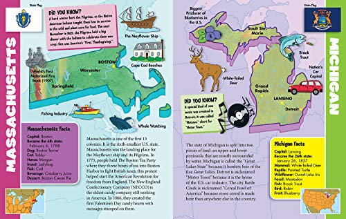 America's 50 States: Maps, Flags, Dates, and Fun Facts!