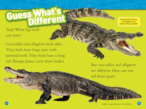 Alligators and Crocodiles (National Geographic Kids Readers)