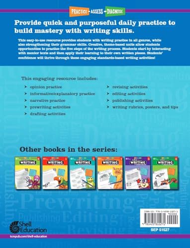 180 Days of Writing for Fourth Grade - An Easy-to-Use Fourth Grade Writing Workbook to Practice and Improve Writing Skills (180 Days of Practice)