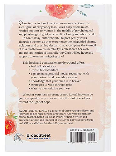 Loved Baby: 31 Devotions Helping You Grieve and Cherish Your Child after Pregnancy Loss (Hardcover) – A Devotional Book on How to Cope, Mourn and Heal after Losing a Baby