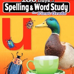 180 Days™: Reading, Vocabulary/Language for 1st Grade Practice Workbook for Classroom and Home, Cool and Fun Practice Created by Teachers (180 Days of Practice)