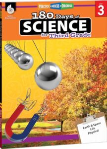 180 days™: science, earth and space science for 3rd grade practice workbook for classroom and home, cool and fun practice created by teachers (180 days of practice)