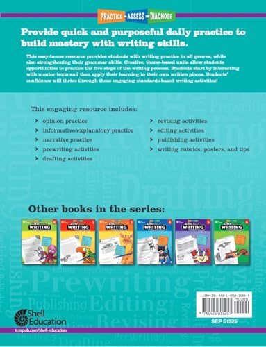 180 Days of Writing for Second Grade - An Easy-to-Use Second Grade Writing Workbook to Practice and Improve Writing Skills (180 Days of Practice)