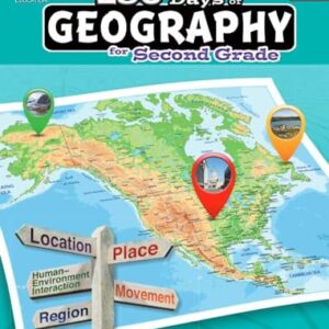 180 Days™: Social Studies, Geography for 2nd Grade Practice Workbook for Classroom and Home, Cool and Fun Practice Created by Teachers (180 Days of Practice)