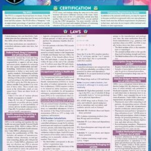 Pharmacy Technician PTCE QuickStudy Laminated Reference Guide (QuickStudy Medical)