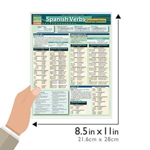 Spanish Verbs: Conjugations QuickStudy Laminated Reference Guide (QuickStudy Academic) (Spanish Edition)