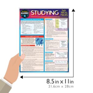 Studying Tips, Tricks & Hacks QuickStudy Laminated Reference Guide (QuickStudy Academic)