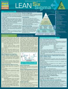 lean six sigma quickstudy laminated reference guide (quickstudy business)