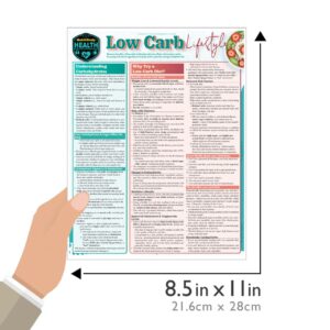 Low Carb Lifestyle: a QuickStudy Laminated Reference Guide (QuickStudy Reference Guide)