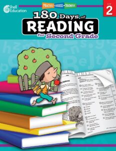 180 days of reading: grade 2 - daily reading workbook for classroom and home, reading comprehension and phonics practice, school level activities created by teachers to master challenging concepts