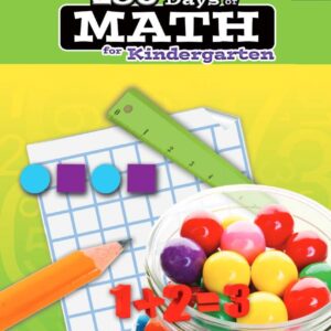 Shell Education 180 Days of Math for Kindergarten (180 Days of Practice)