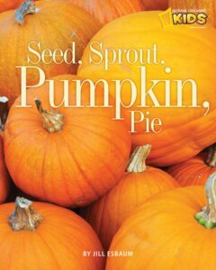 seed, sprout, pumpkin, pie (picture the seasons)