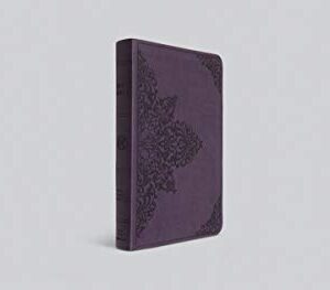 ESV Large Print Value Thinline Bible (TruTone, Lavender, Filigree Design)