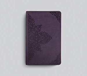 ESV Large Print Value Thinline Bible (TruTone, Lavender, Filigree Design)