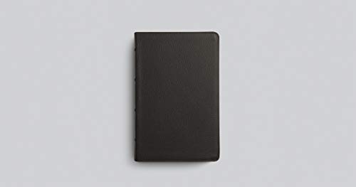 ESV Large Print Personal Size Bible (Buffalo Leather, Deep Brown)