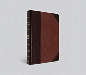 ESV Large Print Wide Margin Bible (TruTone, Brown/Cordovan, Portfolio Design)