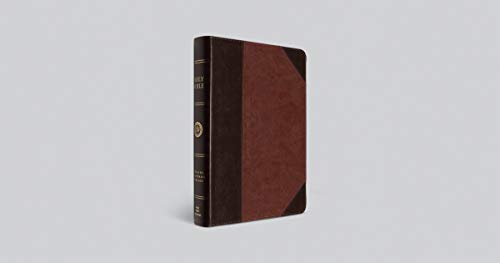 ESV Large Print Wide Margin Bible (TruTone, Brown/Cordovan, Portfolio Design)