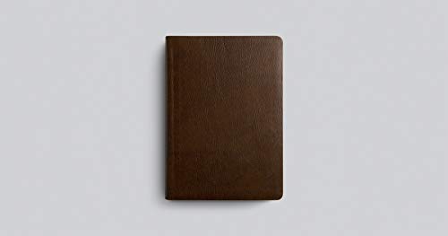 ESV Single Column Journaling Bible, Large Print (Bonded Leather, Mocha)