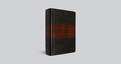 ESV Study Bible, Large Print (TruTone, Forest/Tan, Trail Design)