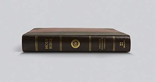 ESV Large Print Wide Margin Bible (TruTone, Brown/Cordovan, Portfolio Design)