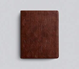 ESV Single Column Journaling Bible (TruTone, Chestnut, Leaves Design)