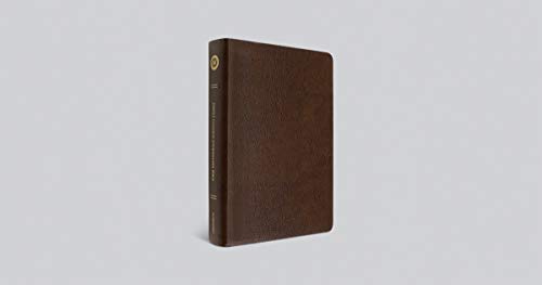 ESV Single Column Journaling Bible, Large Print (Bonded Leather, Mocha)