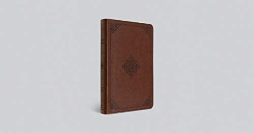 ESV Large Print Value Thinline Bible (TruTone, Tan, Ornament Design)