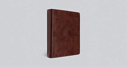 ESV Single Column Journaling Bible (TruTone, Chestnut, Leaves Design)