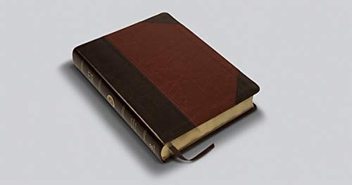 ESV Large Print Wide Margin Bible (TruTone, Brown/Cordovan, Portfolio Design)