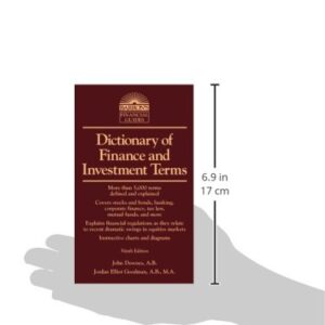 Dictionary of Finance and Investment Terms (Barron's Business Dictionaries)