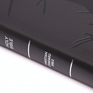 CSB Super Giant Print Reference Bible, Charcoal LeatherTouch, Indexed