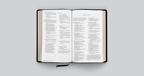 ESV Large Print Thinline Reference Bible (Black)