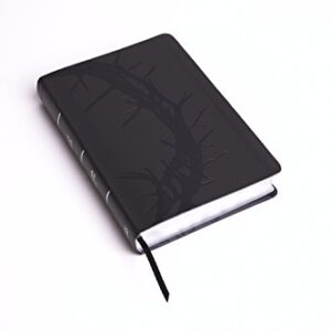 CSB Super Giant Print Reference Bible, Charcoal LeatherTouch, Indexed