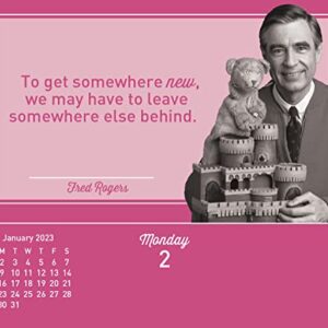 2023 Mister Rogers Day-at-a-Time Box Calendar