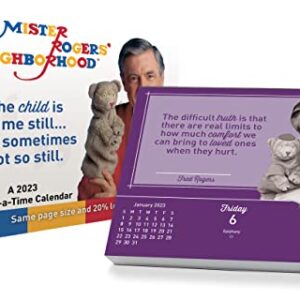 2023 Mister Rogers Day-at-a-Time Box Calendar