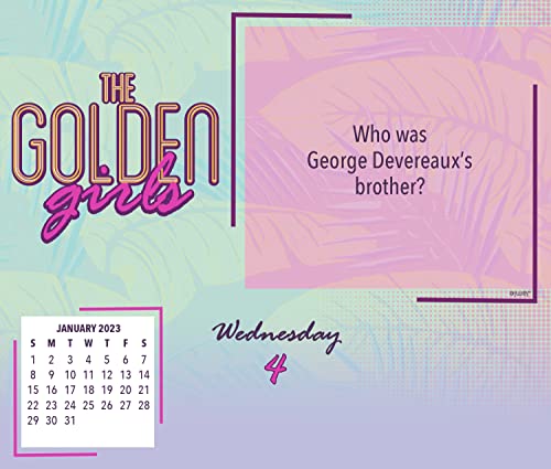 2023 Golden Girls Day-At-A-Time Box Calendar