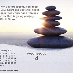 2023 Zen Day-at-a-Time Box Calendar