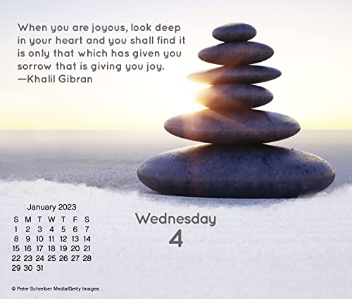 2023 Zen Day-at-a-Time Box Calendar