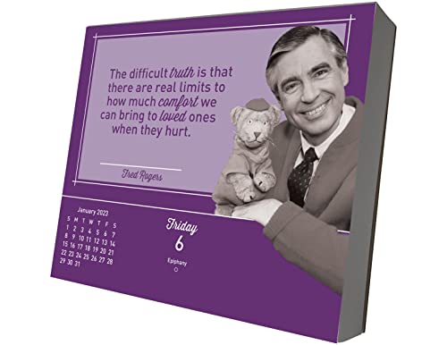 2023 Mister Rogers Day-at-a-Time Box Calendar