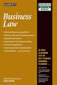 business law (barron's business review)