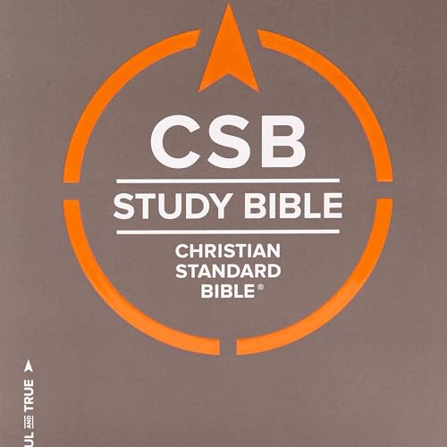 CSB Study Bible, Hardcover, Red Letter, Study Notes and Commentary, Illustrations, Articles, Word Studies, Outlines, Timelines, Easy-to-Read Bible Serif Type