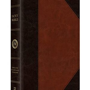 ESV Large Print Wide Margin Bible (TruTone, Brown/Cordovan, Portfolio Design)