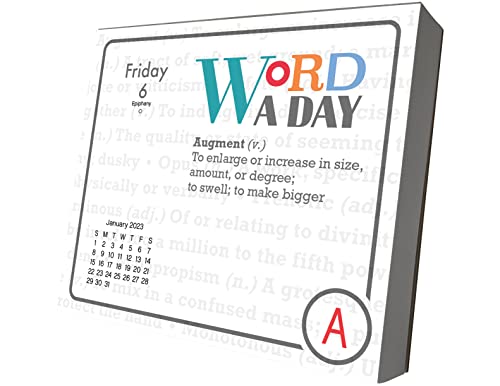 2023 Word a Day Day-at-a-Time Box Calendar