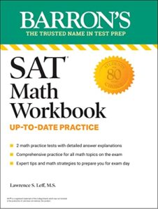 sat math workbook (barron's sat prep)