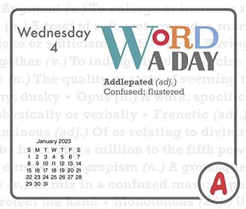 2023 Word a Day Day-at-a-Time Box Calendar