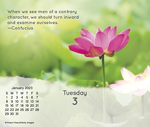 2023 Zen Day-at-a-Time Box Calendar