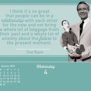 2023 Mister Rogers Day-at-a-Time Box Calendar