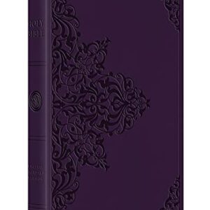 ESV Large Print Value Thinline Bible (TruTone, Lavender, Filigree Design)