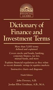 dictionary of finance and investment terms (barron's business dictionaries)