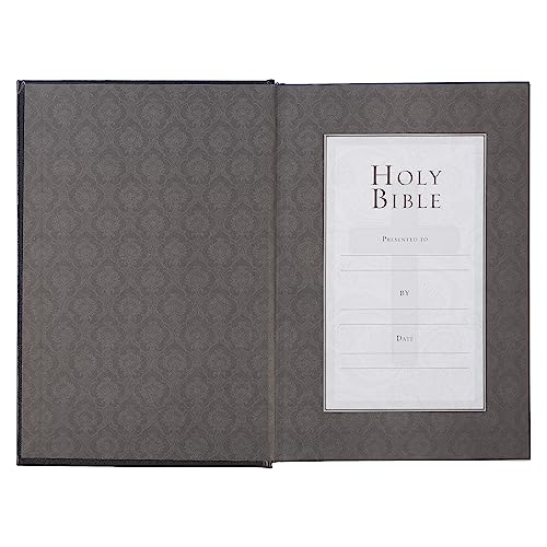 KJV Holy Bible, Pew and Worship Bible Large Print Red Letter Edition Hardcover - Ribbon Marker, King James Version, Black (KJV Pew and Worship Editions)